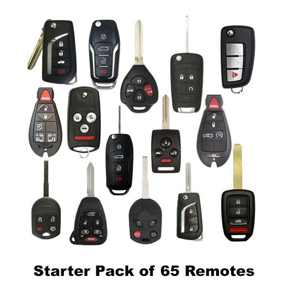 Remote Keys STARTER Pack - Flip Keys, FOBIKS, Remote Head Keys (61 ...