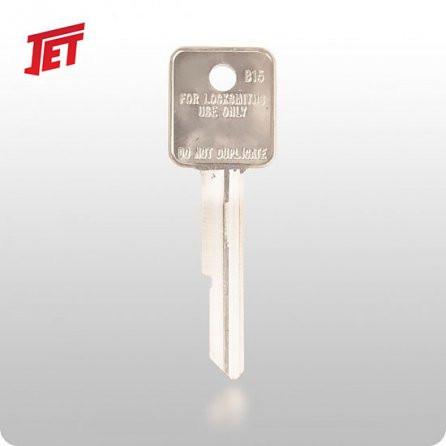 GM B15 Master Key - Passes into GM 6-Cut Keyways (JET B15-NS) | ZIPPY LOCKS