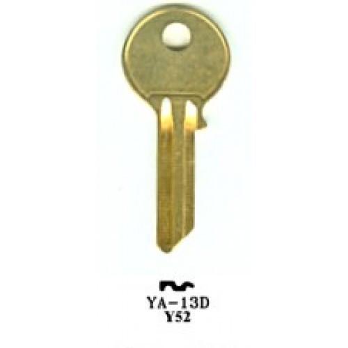 Y52 / 997E / YA-3 / YA-13D YALE Key Blank (JMA YA-13DE) | ZIPPY LOCKS